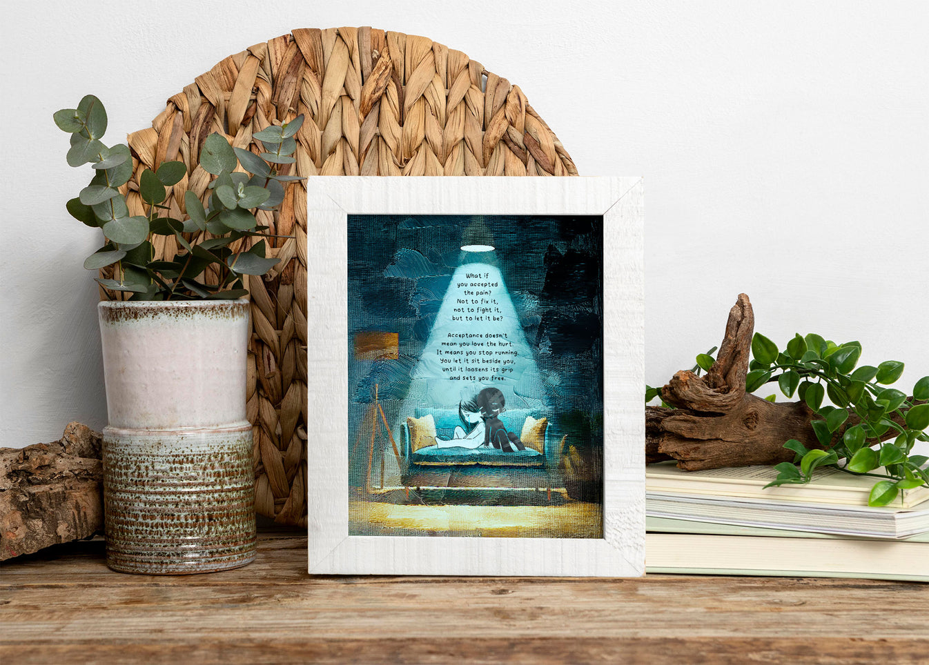 Accept Life - Art Print – Holly Hatam